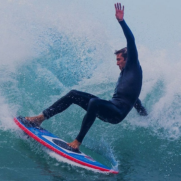 Softech Eric Geiselman Flash 5'7" Surfboard - Blue/Red