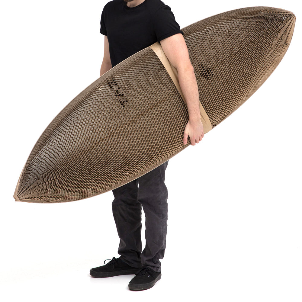 Flexi Hex Cardboard Surfboard Sleeve