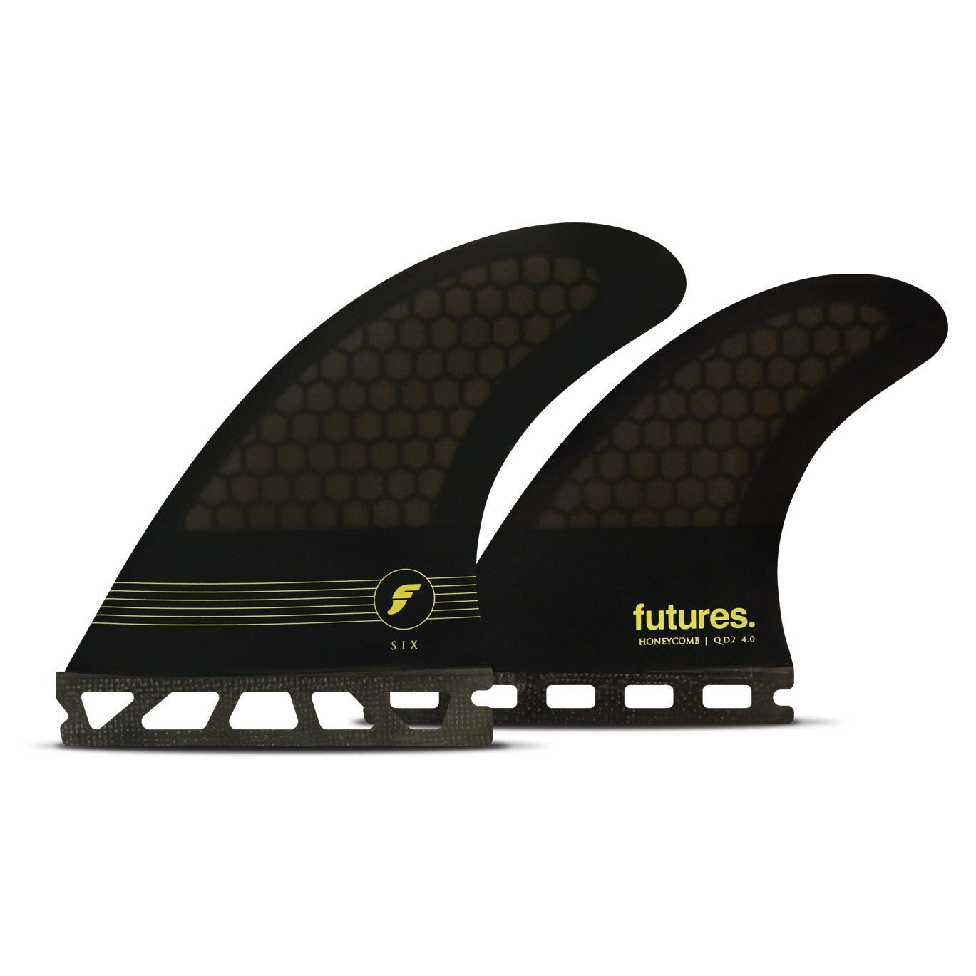 Futures Fins F6 Honeycomb Quad Set - Medium