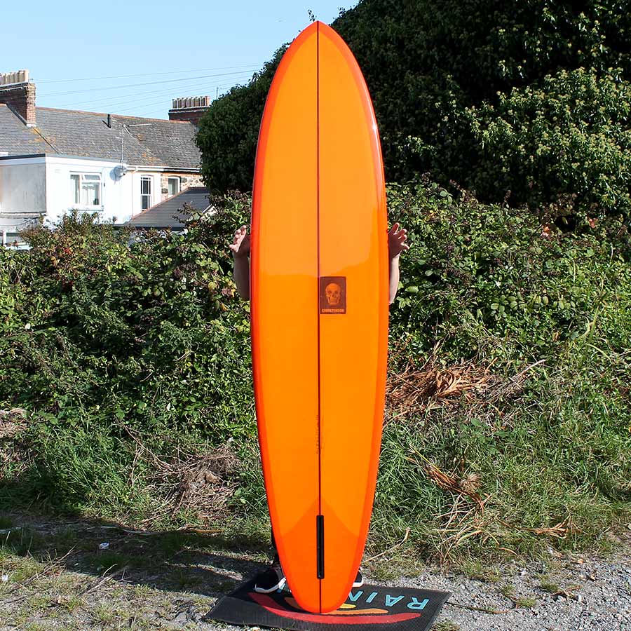 Christenson Flat Tracker Surfboard - 8'0" blue