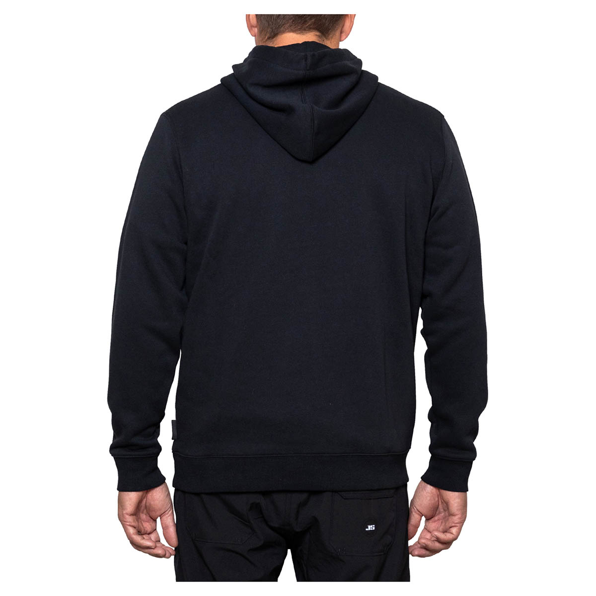 JS Baron Mid Weight Fleece Hoody - Washed Black
