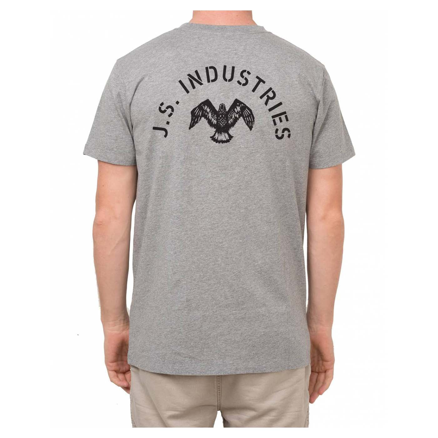 JS Eagle Arch Tee - Grey