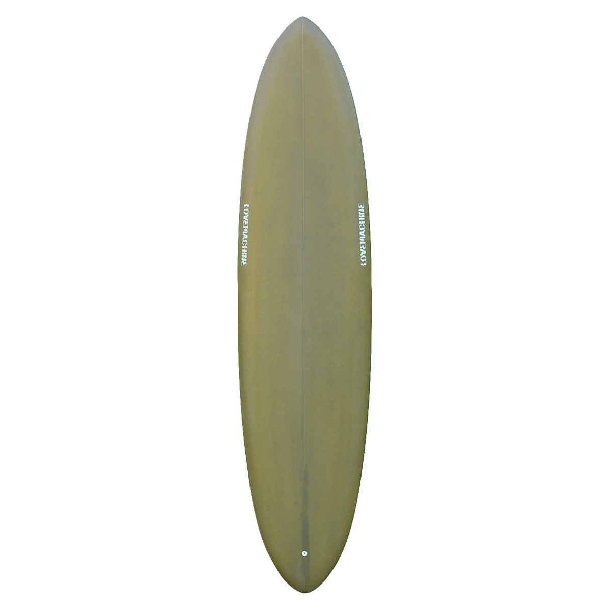 Love Machine Thick Lizzy Surfboard 7'10" - Olive
