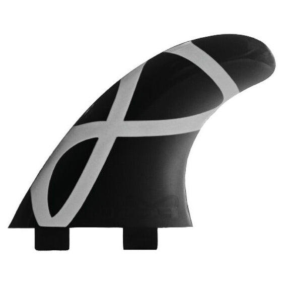 FCS M5 Softflex Tr Fin Set - Black