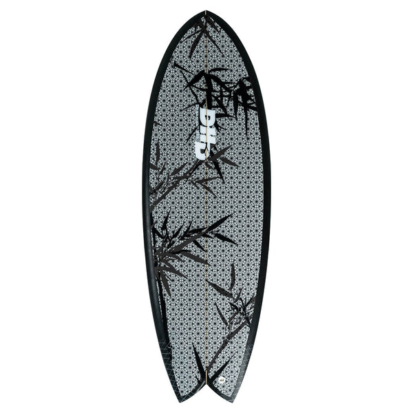 DHD Mini Twin II Surfboard - Bamboo