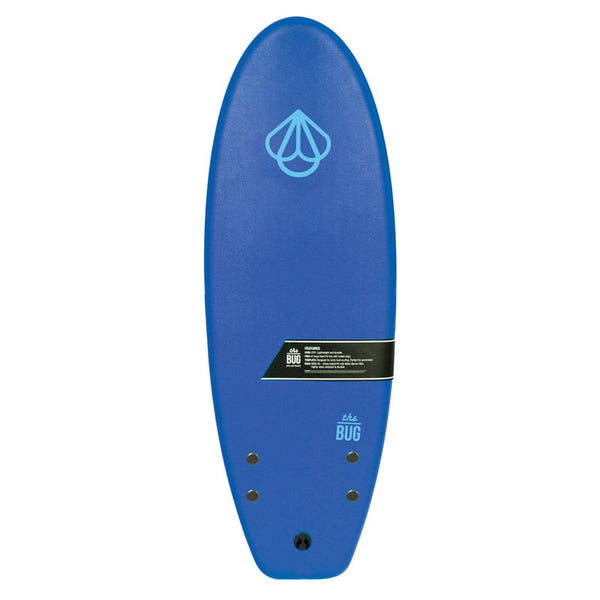 Ocean & Earth The Bug Mini 58" Softboard - Aztec Blue