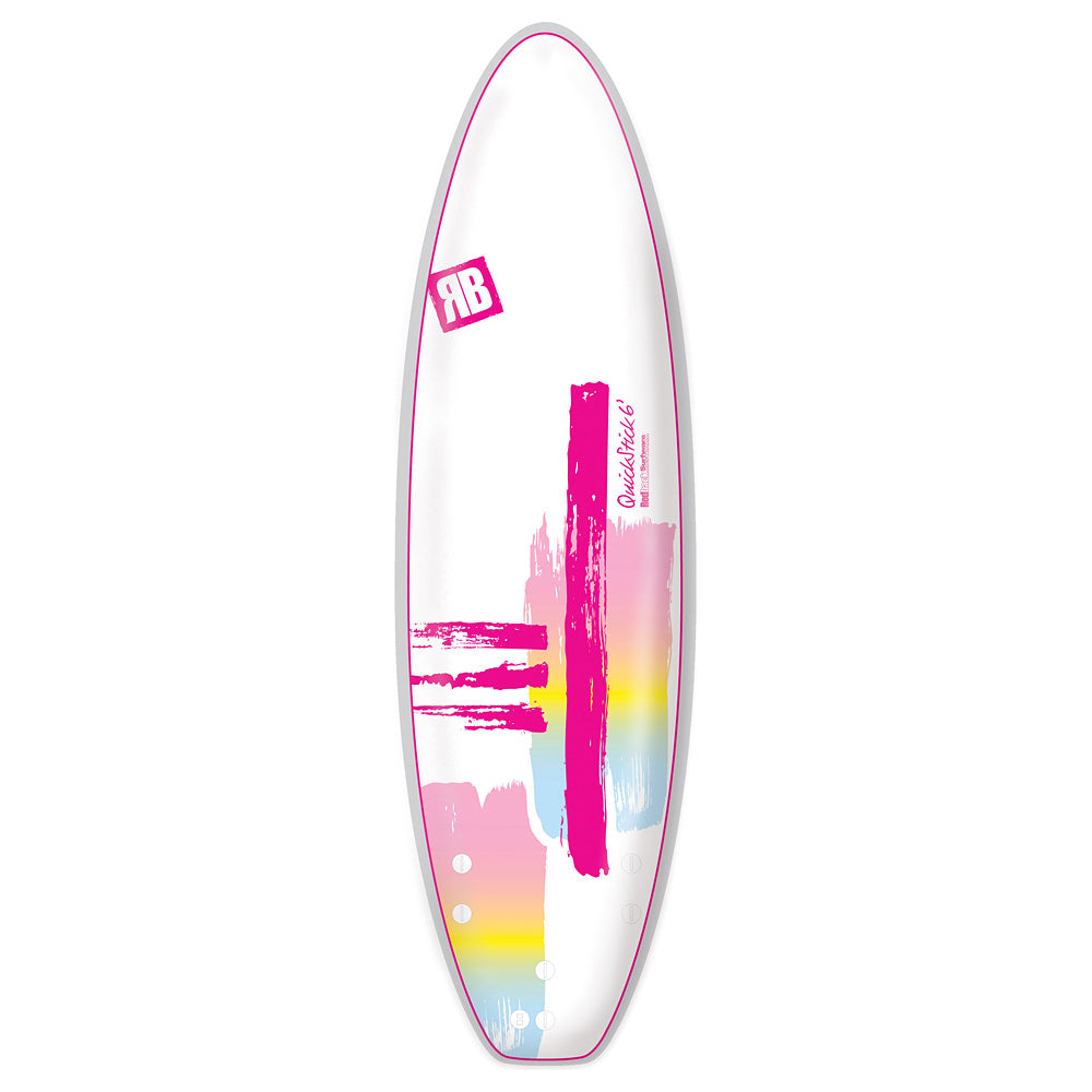 Redback Quick Stick 6'0 Surfboard - Pink - Down the Line Surf