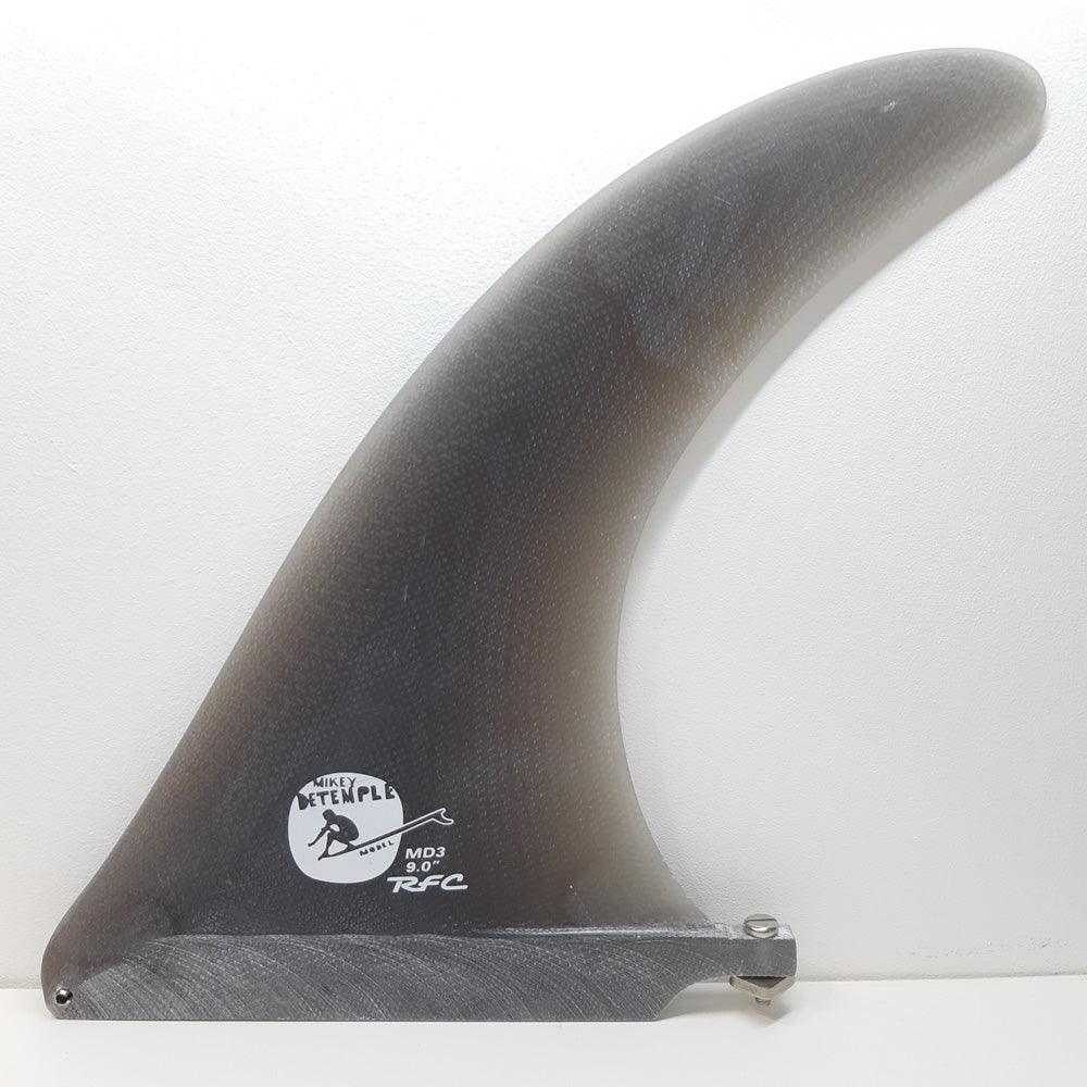 Rainbow Fin Co. MD3 Flex Longboard Fin - 9" - Smoke