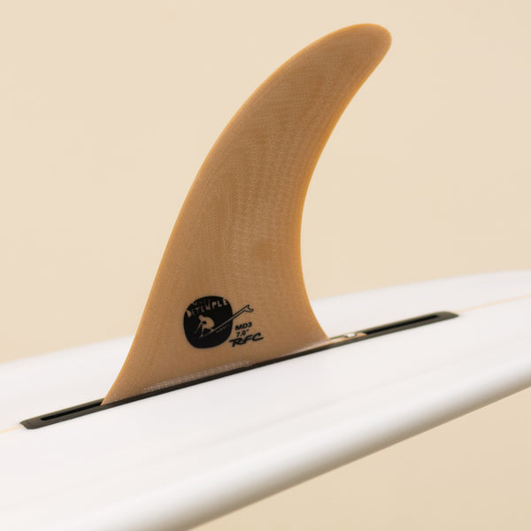 Rainbow Fin Co. MD3 Flex Longboard Fin - 7" - Tan