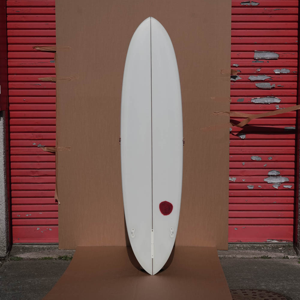 Ryan Lovelace Thick Lizzy 7'8" - Clear/Red - Down the Line Surf