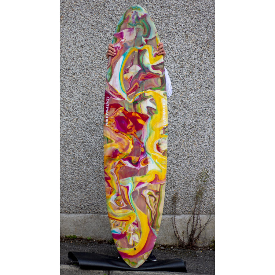 Love Machine Thick Lizzy Surfboard 7'4" - Multi