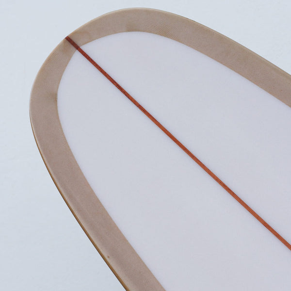 Thomas Surfboards Step Deck 9'4" - Light Brown Gloss & Polish