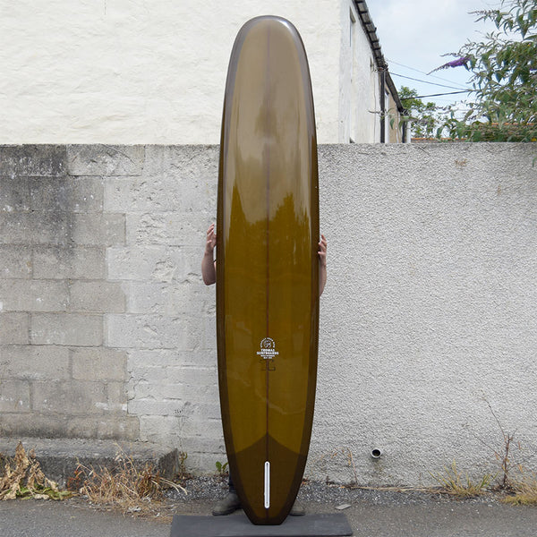 Thomas Surfboards Step Deck 9'6" - Brown Gloss & Polish