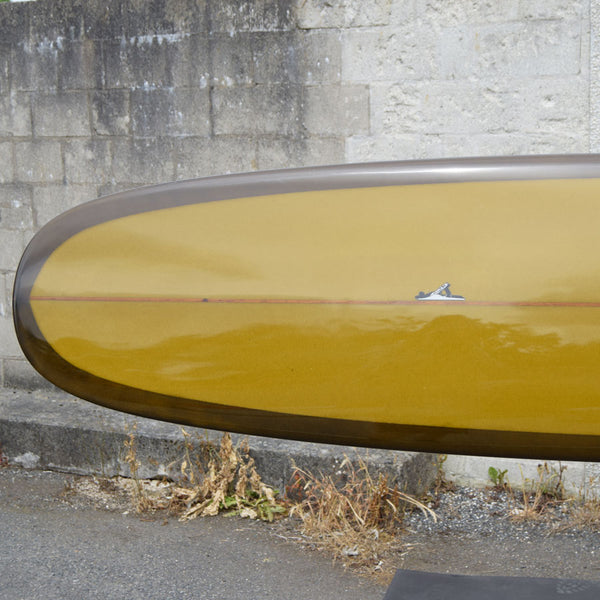 Thomas Surfboards Step Deck 9'6" - Brown Gloss & Polish